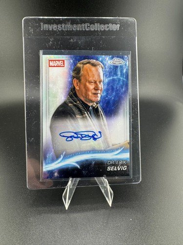 Topps Chrome Marvel Studios 2025 Dr. Erik Selvig Auto | eBay