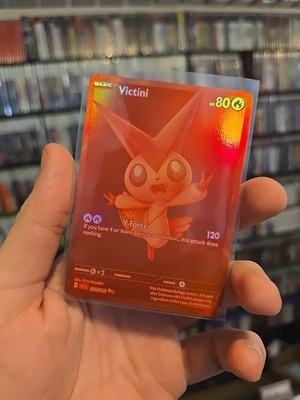 Pokemon RED VICTINI 171/086 - Black Bolt/White Flare - Full Art - PACK ...