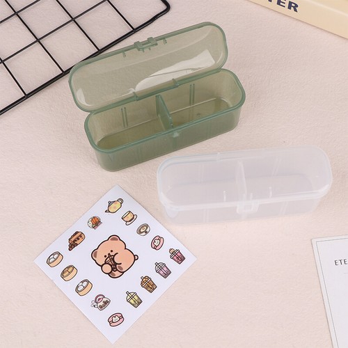 Large Capacity Daily Disposable Contact Lens Boxes Transparent Storage ...