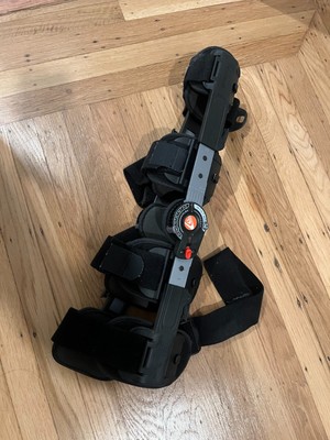 Breg T-Scope Premier Post Op Knee Brace - Black 672736023563| eBay