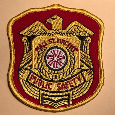 Mall ST Vincent Public Safety patch | eBay