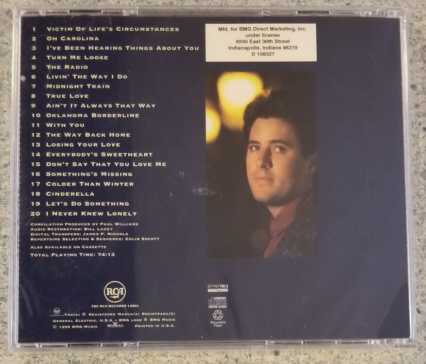 The Essential Vince Gill by Vince Gill (CD, Mar-1995, RCA) for sale ...