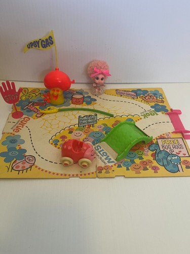 1969 MattelUpsy Downsy Tickle Pinkle doll and all the accessories. Pre ...