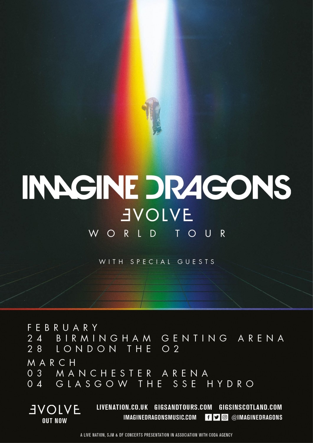 Imagine Dragons Concert Poster