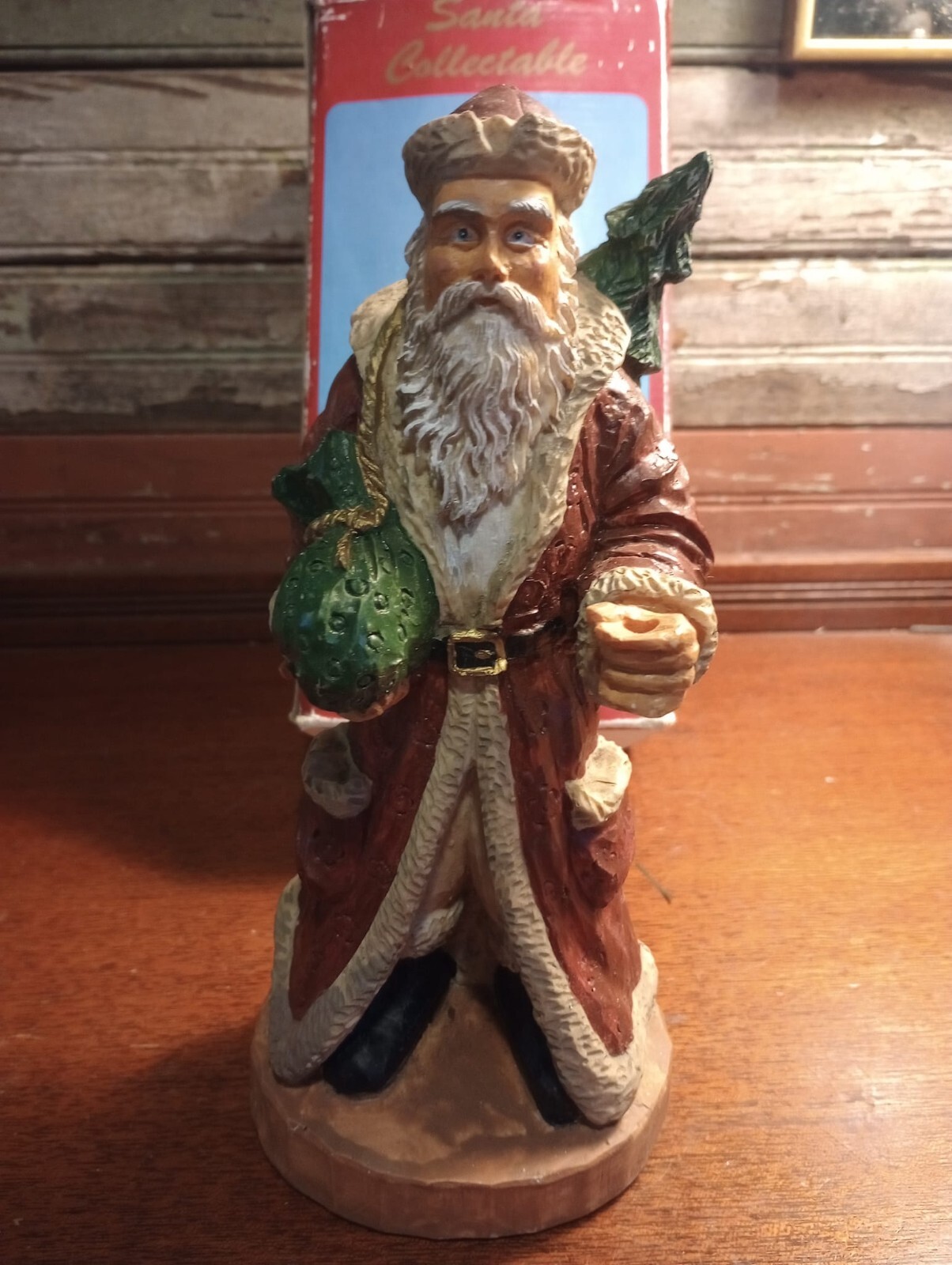 Vtg Windsor Collection Collectible Old World Santa in Original Box ~ 9. ...