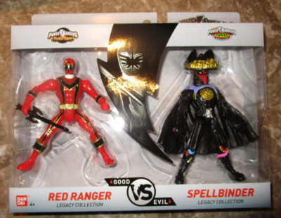 Power Rangers Mystic Force Red Ranger Spellbinder Legacy Collection ...