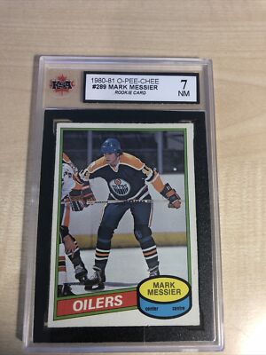 1980-81 OPC #289 MARK MESSIER ROOKIE CARD KSA 7 NEAR MINT | eBay