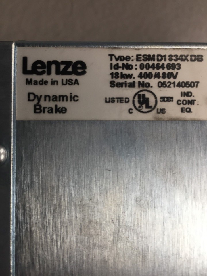 Lenze Brake Chopper for 400V SMD Inverter from 11kW to 22kW (78-186-6. ...