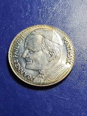 Pope John Paul Joannes Pavlvs II PONT MAX Vatican City Medal (M.T.#0181 ...