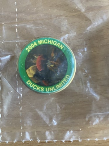 Ducks Unlimited Michigan 2004 Tie Tac Lapel Hat Pin -NEW- | eBay