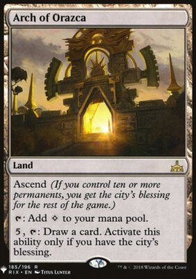 MTG Magic the Gathering Arch of Orazca (1655/1700) Mystery Booster NM ...