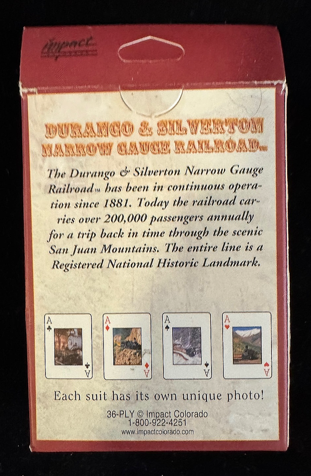 Durango And Silverton Narrow Gauge Railroad Train Colorado Playing ...