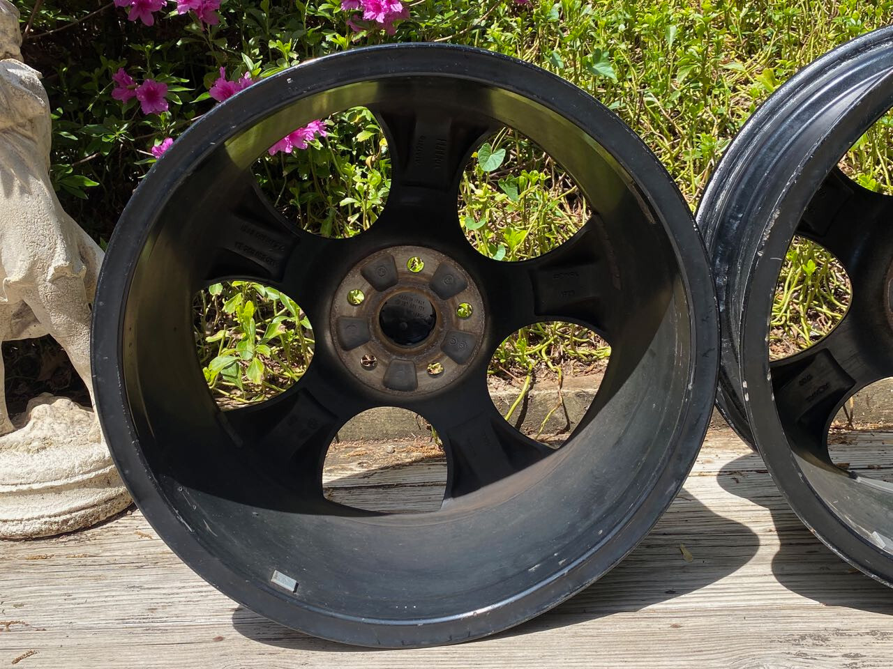 Genuine Set of 4 VW Detroit Aluminum Wheel Rims. Golf GLI GTI Jetta ...