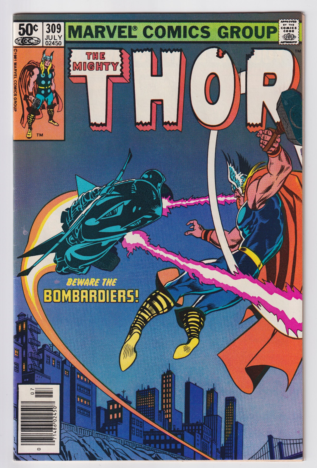 Marvel Comics! The Mighty Thor! Issue #303! | eBay
