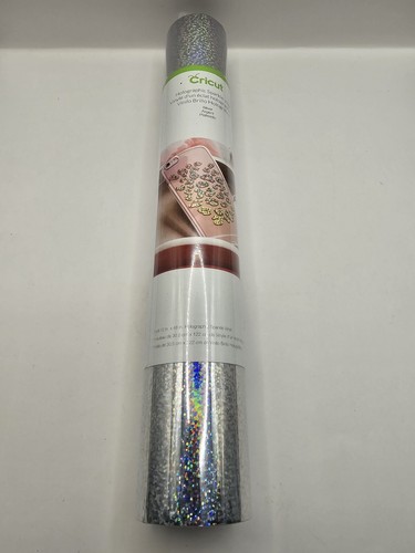 Cricut Holographic Sparkle Vinyl, 12" x 48", Silver | eBay