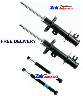 FOR VAUXHALL CORSA D 06-14 FRONT & REAR SHOCK ABSORBERS SHOCKERS 4 ...