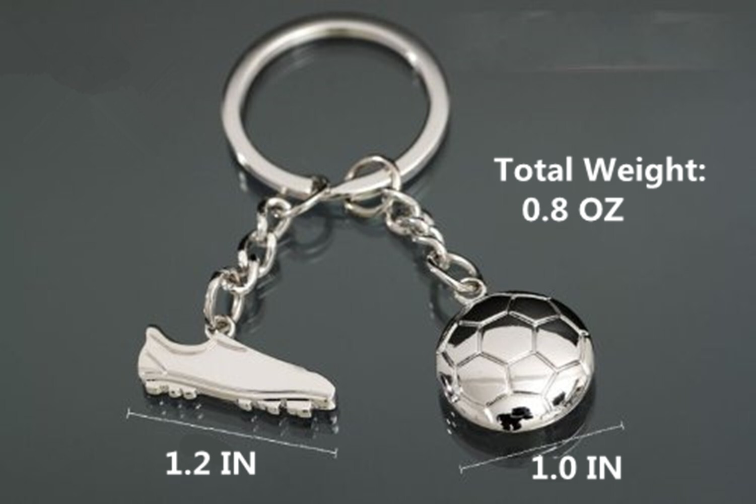 BeeSpring 1PCS Football Boot Soccer Shoe Keychain Olympic Games Key ...