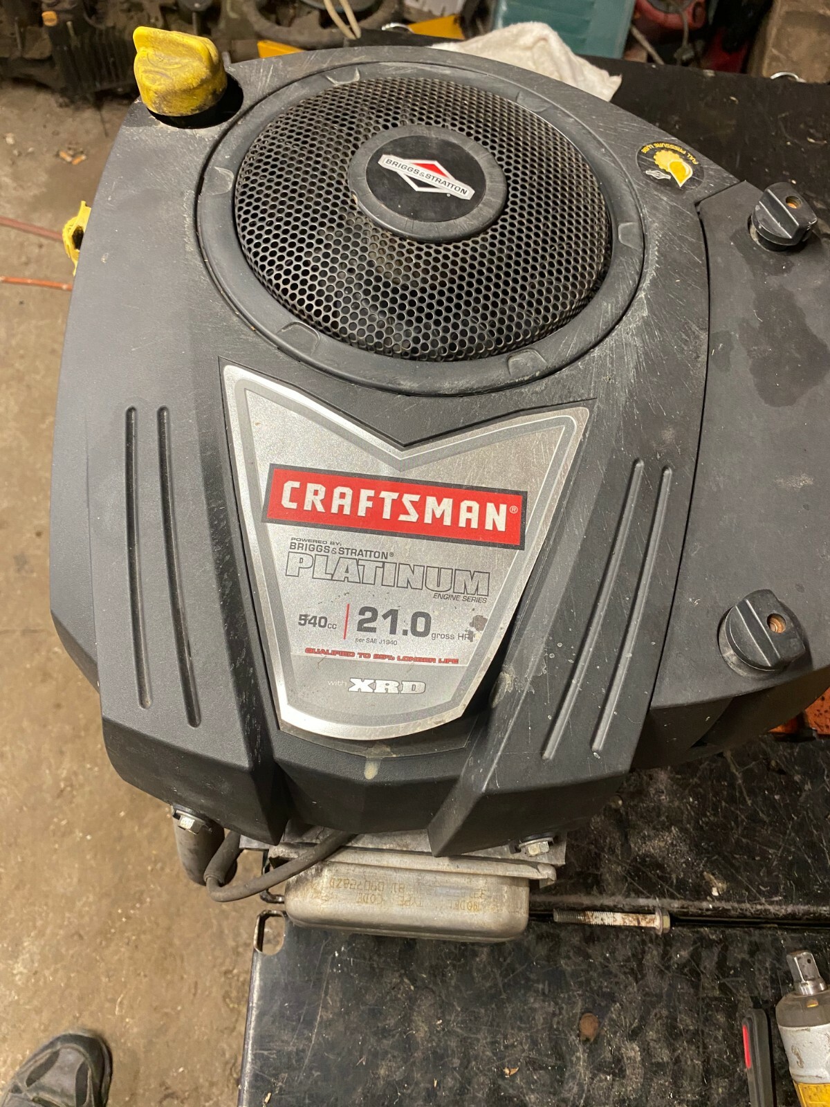 21HP Briggs&Stratton 331877 1234-B1 governor cross shaft #692012 | eBay