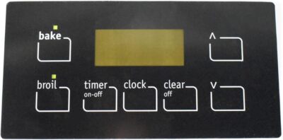 Range Oven Control Overlay for Refrigidare Replaces 316220725 AP4557156 ...