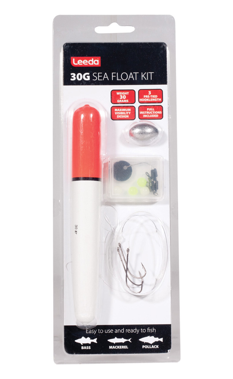 Leeda Sea Float Kits - Bass Wrasse Mullet Mackerel Cod Pollock Fishing Tackle | eBay