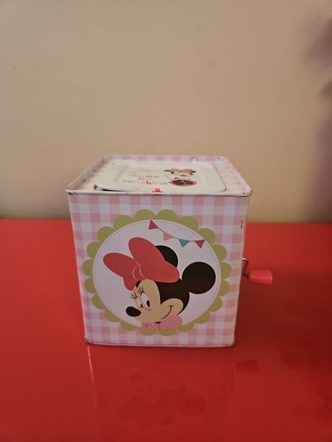 DISNEY Baby Minnie Mouse Jack-In-The-Box Music You Are My Sunshine ...