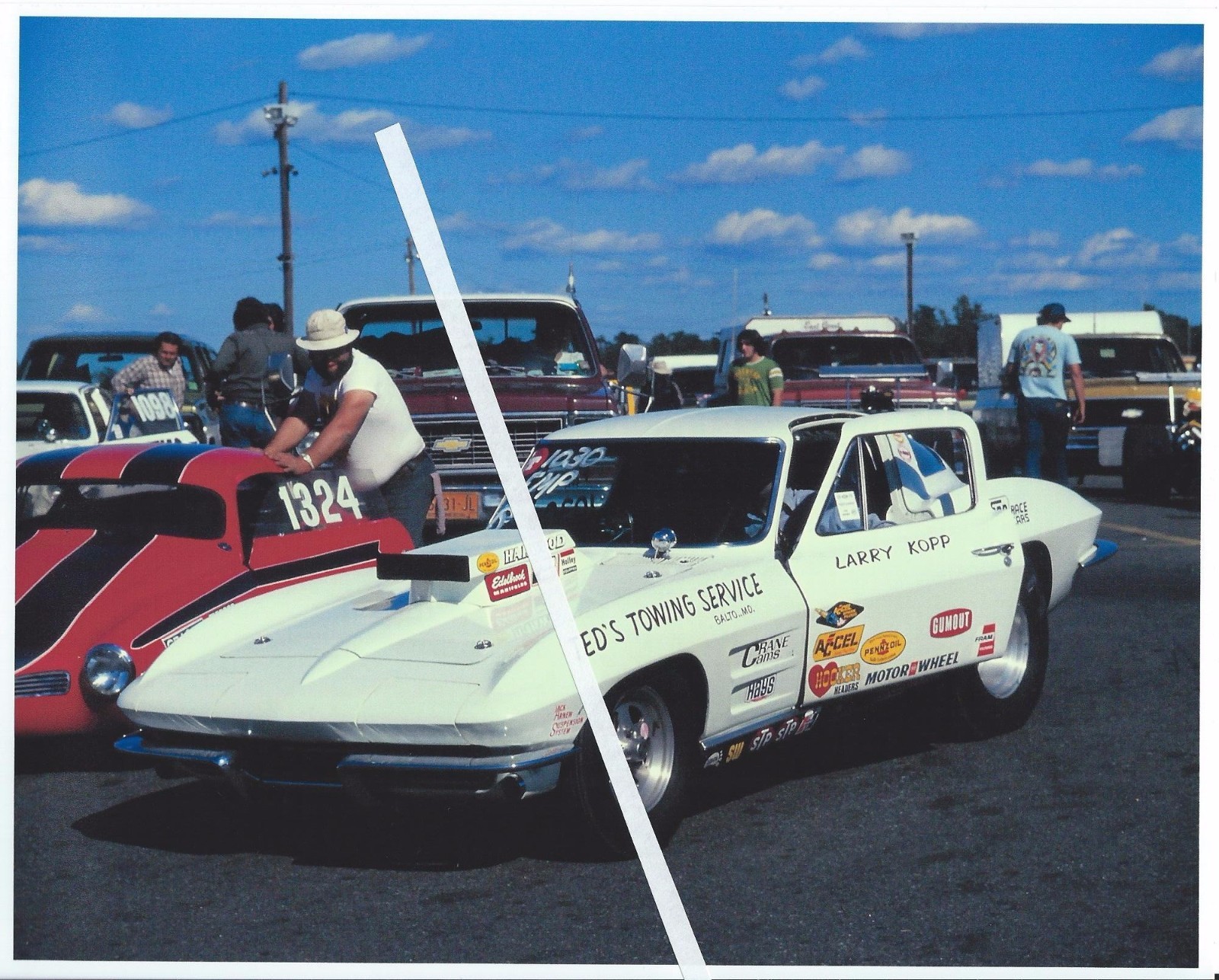 1970s NHRA Drag Racing- Larry Kopp's 1963 Split Window Corvette F ...