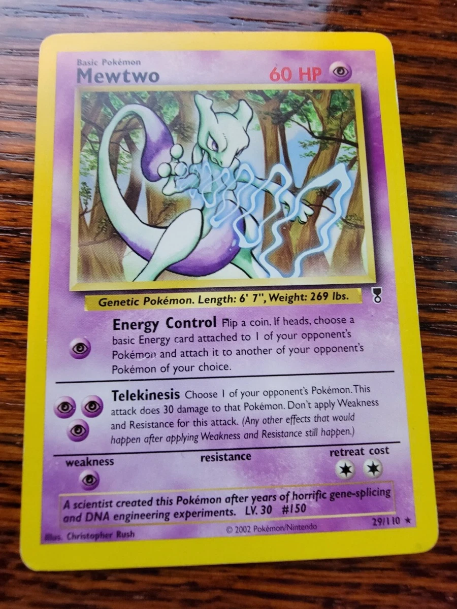 Pokemon Legend Cards Mewtwo