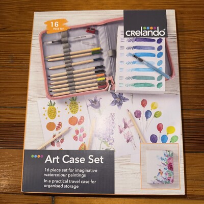 New Crelando 16 Piece Art Set | eBay