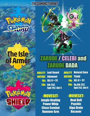 Pokemon Celebi Evolution Chart