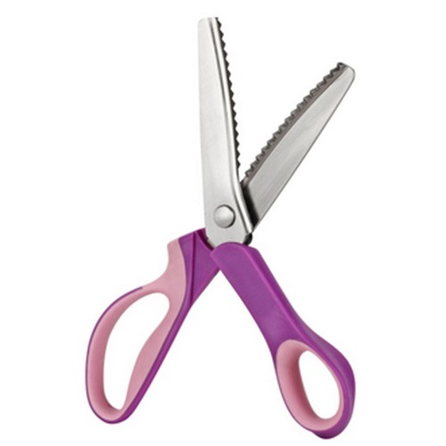 Stainless Steel Scissors Sewing Shears Pinking Sheers Small Craft | eBay