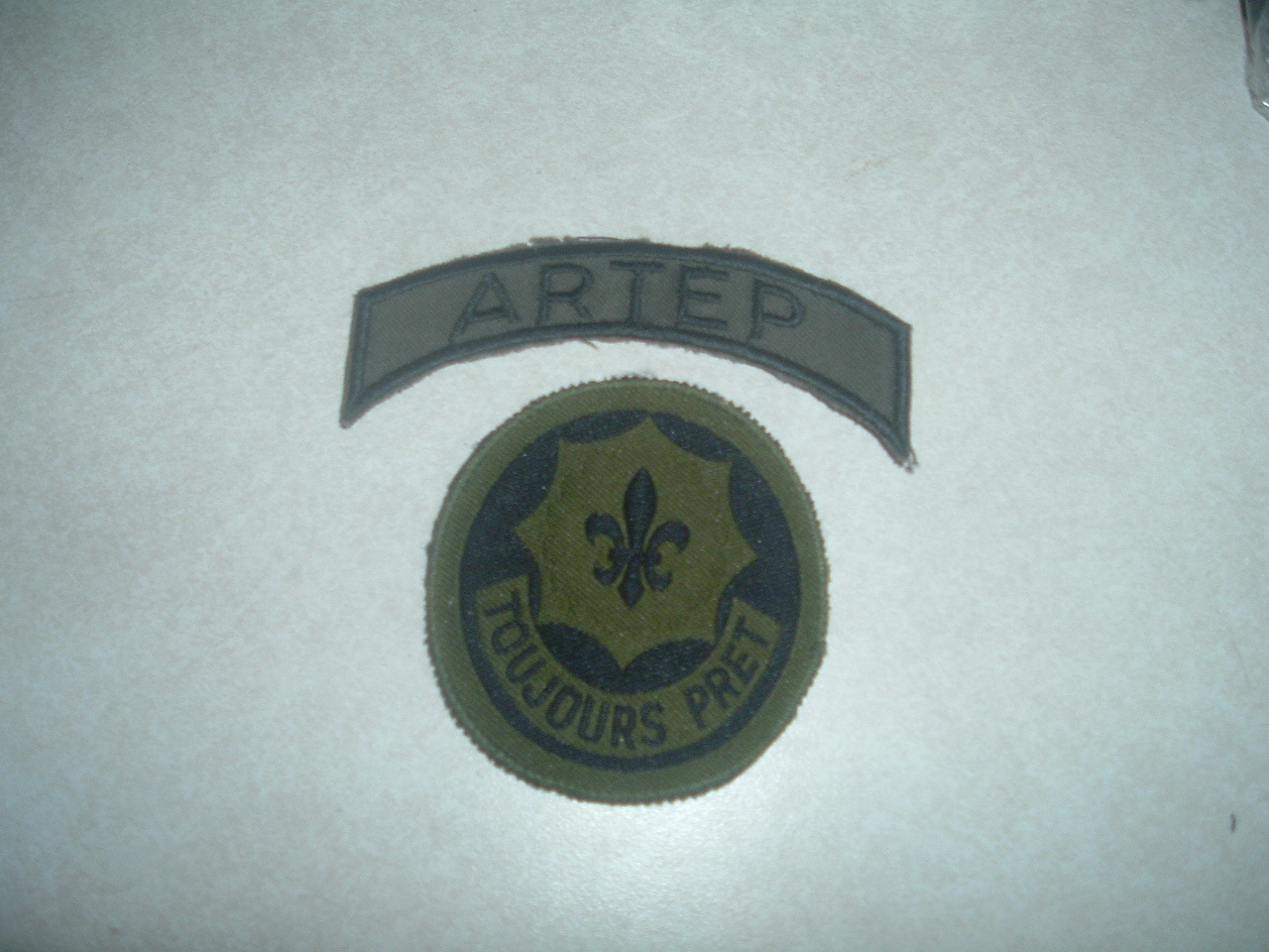 PATCH MILITARY US ARMY SET TOUJOURS PRET 2ND ACR WITH ARTEP TAB GERMAN ...