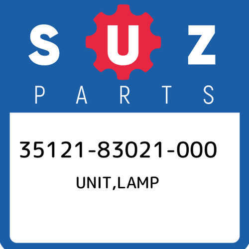 35121-83021-000 Suzuki Unit,lamp 3512183021000, New Genuine OEM Part | eBay