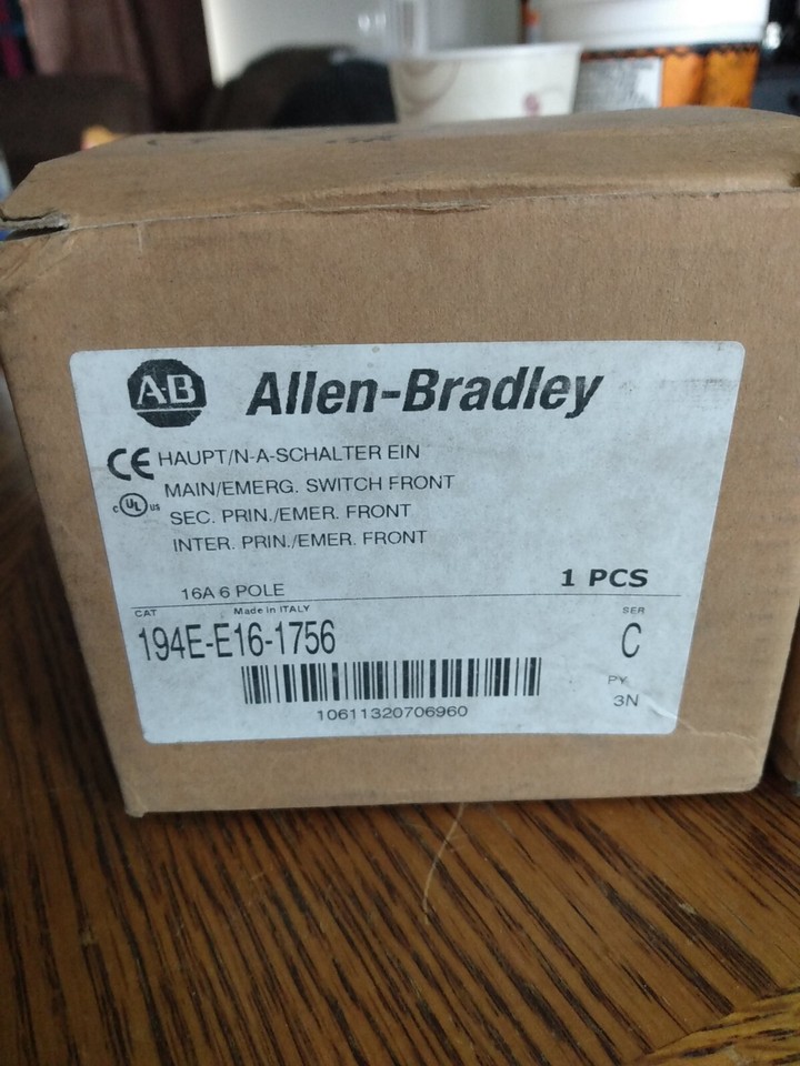 ALLEN BRADLEY 194E-E16-1756 194EE161756 (NEW IN BOX) 194E bulletin | eBay
