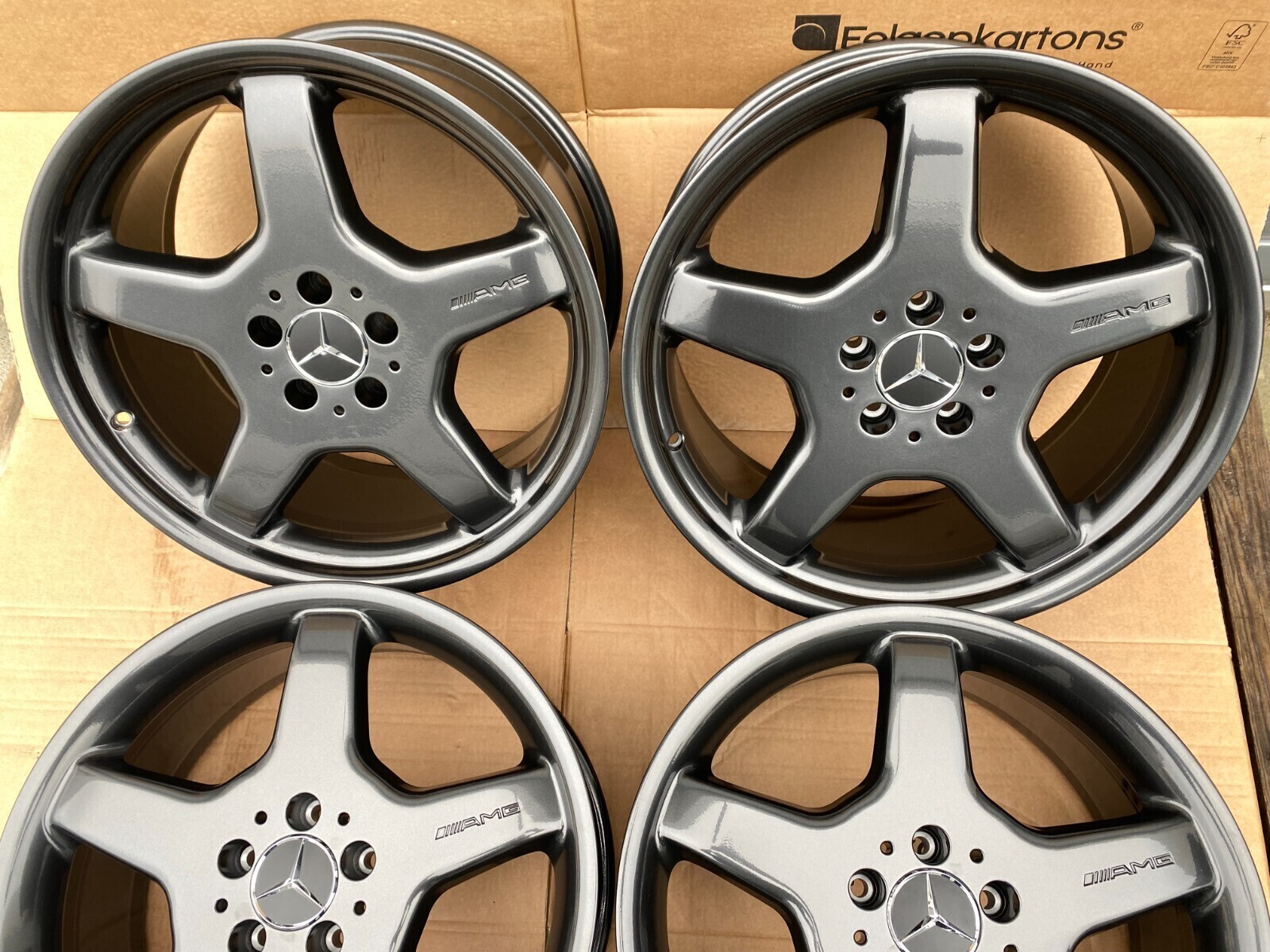 4 AMG Rims 19 " Styling III Mercedes W220 S55 S600 C215 CL55 CL600 R129 ...