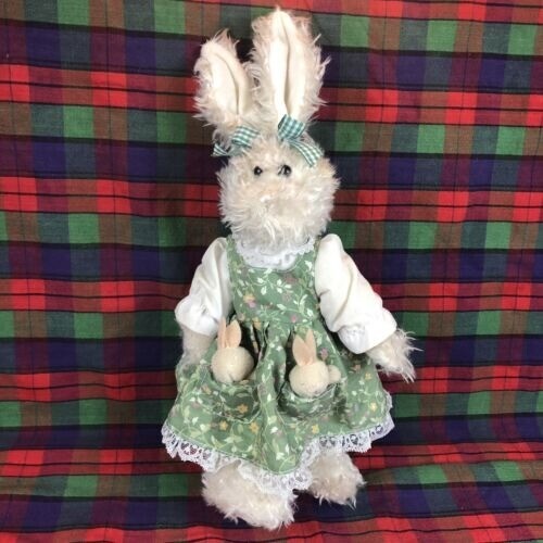 FIESTA BUNNY Apron Babies Jointed Plush Stuffed Animal 11" | eBay