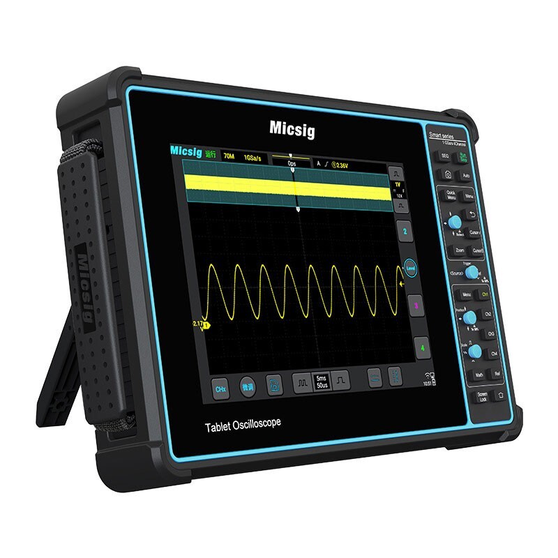 Micsig STO2002 200MHz Tablet Oscilloscope Digital Oscilloscope with 6 ...
