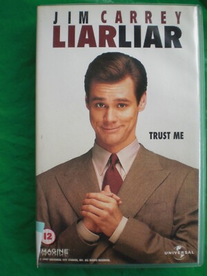 LIAR LIAR (JIM CARREY) (NEW) - BIG BOX ORIGINAL RARE & DELETED 1224 ...