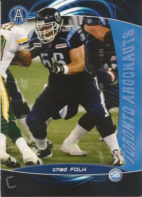 2008 EXTREME CFL CHAD FOLK TORONTO ARGONAUTS #32 (UTAH UTES) | eBay