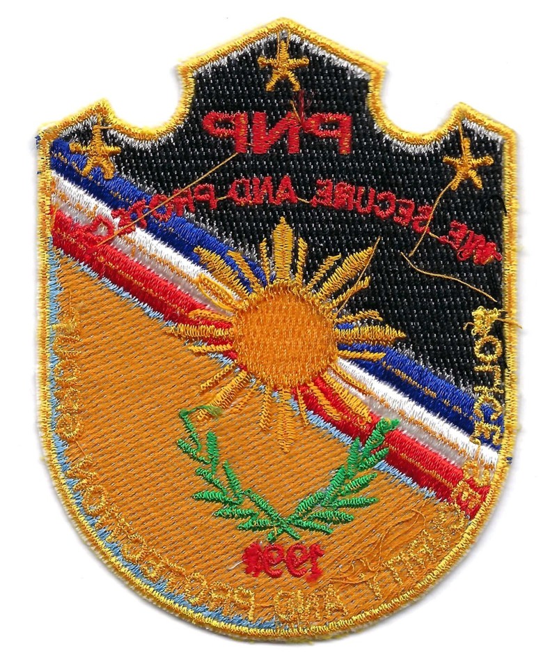 Philippine PNP National Police Security and Protection Group Sleeve ...
