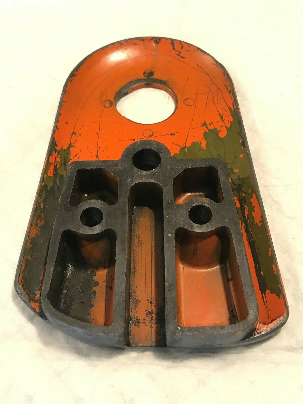 Vintage Disston chainsaw two man bar cover bar clamp KA-211 DA-211 | eBay