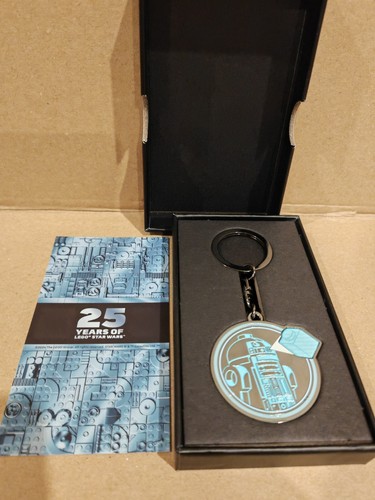 LEGO STAR WARS 25th Anniversary 107544 R2-D2 Logo Metal Key Chain ...