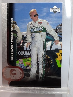 1996 Upper Deck Nascar Ricky Craven Trading Card #41 | eBay