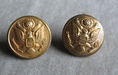 WWII US Uniform Buttons Made by Luke Melbourne. | eBay Australia