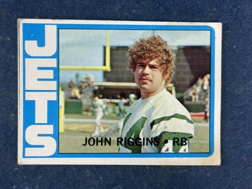 1972 Topps #13 John Riggins RC New York Jets VG | eBay