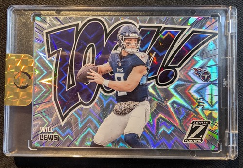2024 Panini Zenith Will Levis Zoom! /5 SSP Case Hit - Tennessee Titans ...