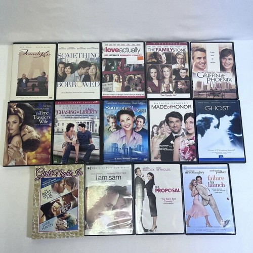 Lot of 14 Romantic Comedy DVD Movies Bundle Love Romance Ghost Love actually Etc | eBay