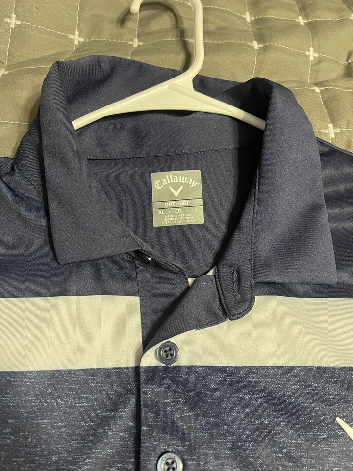 Callaway Opti Dri Golf Shirt Men's Size XL RN 37763 Condition Is Pre ...