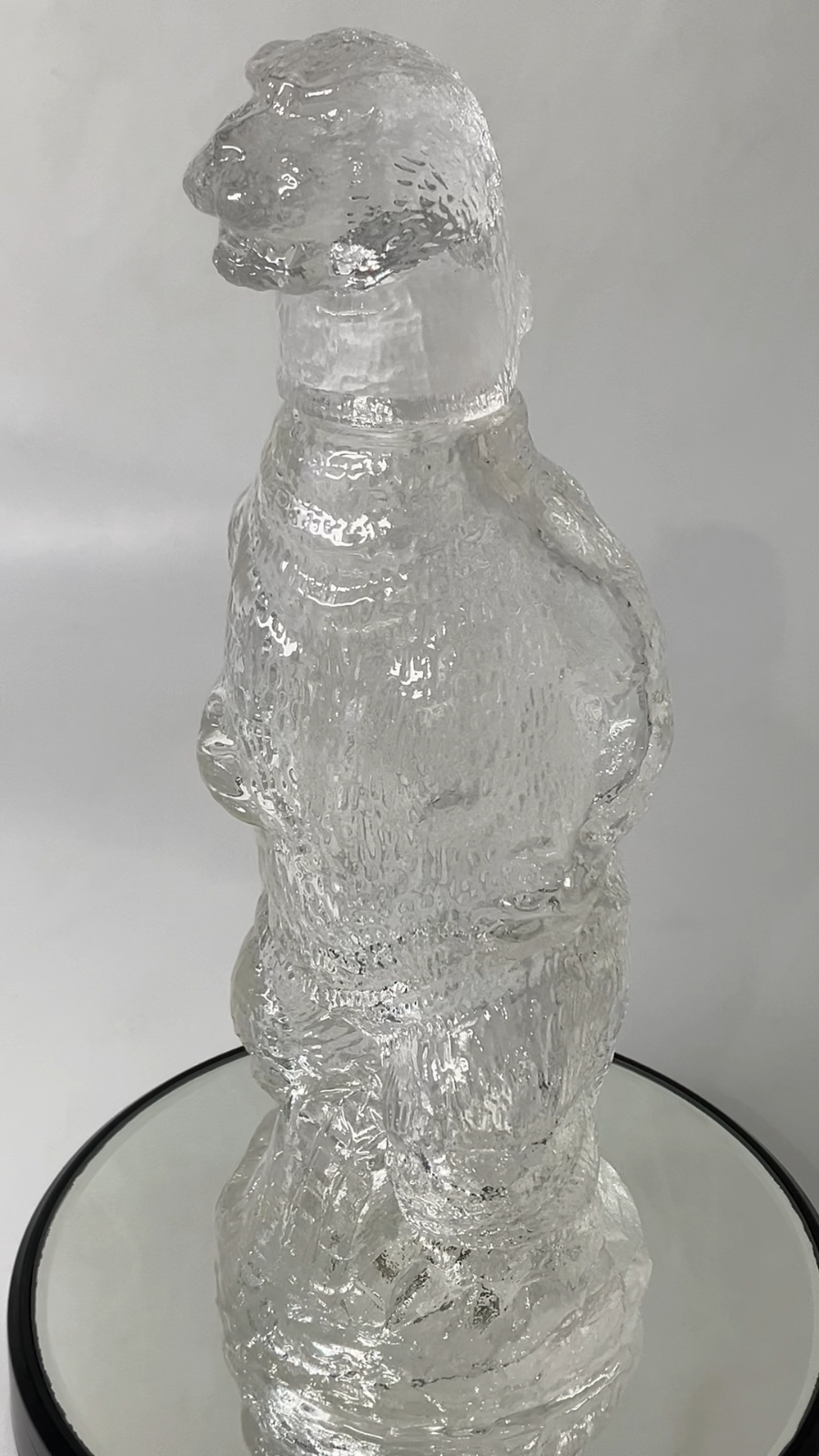 Godzilla Limited Decanter Vintage White Glass Bottle TOHO UNICON 1980s ...
