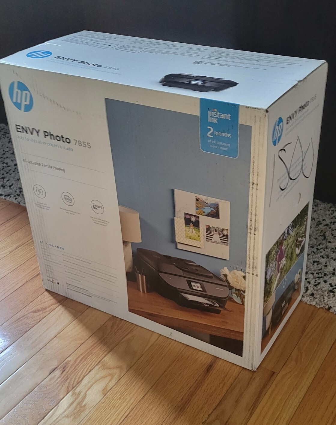 HP K7R96AB1H 7855 All-In-One InkJet Printer - Black for sale online | eBay