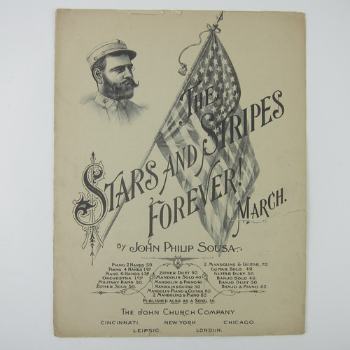 Sheet Music The Stars and Stripes Forever March John Philip Sousa ...